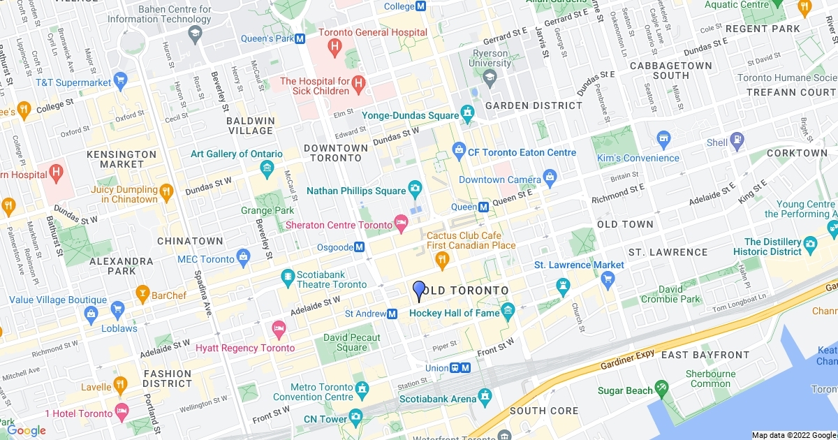 Alexa Translations Toronto : Scribble Maps