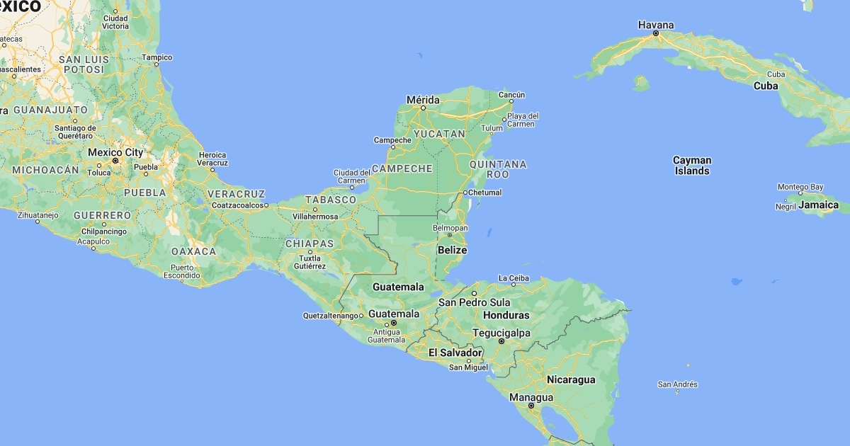 Ancient Mayan Civilization : Scribble Maps