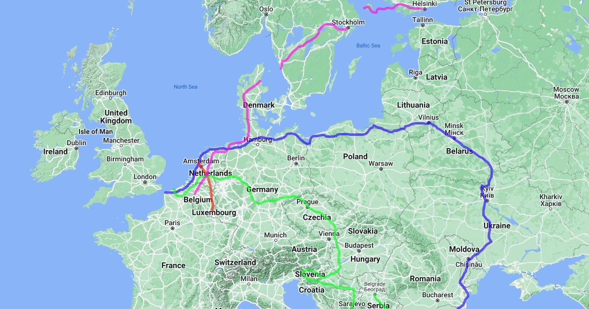 Sam and Sheena Cycle : Scribble Maps