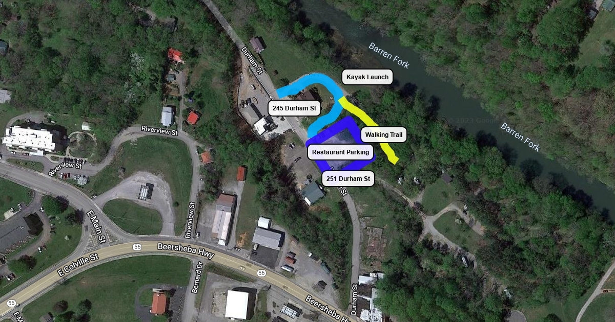 Smooth Rapids Map 2 : Scribble Maps