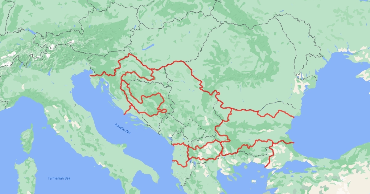 After Balkan war : Scribble Maps
