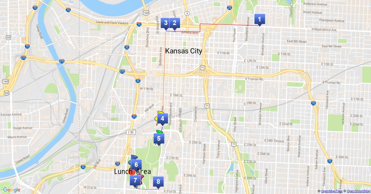 KC Landmarks Field Trip : Scribble Maps