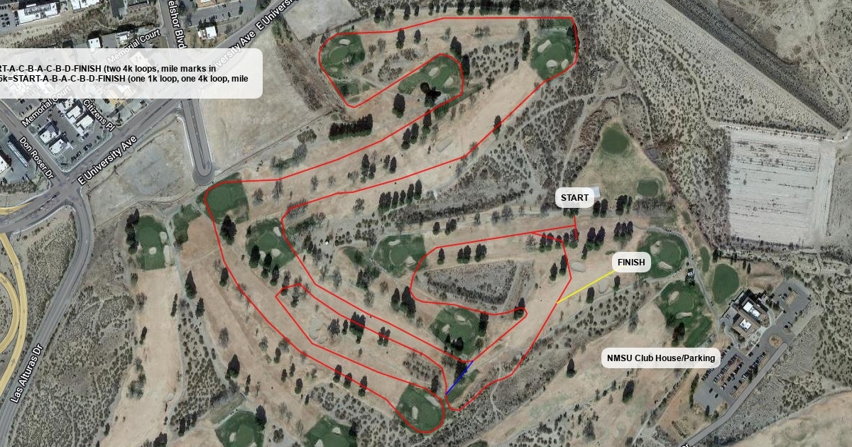 Kachina Classic XC Course : Scribble Maps