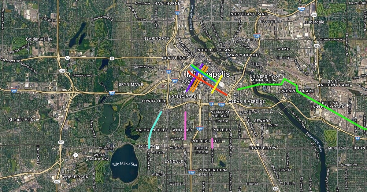 Mpls Transit Natural Progression : Scribble Maps