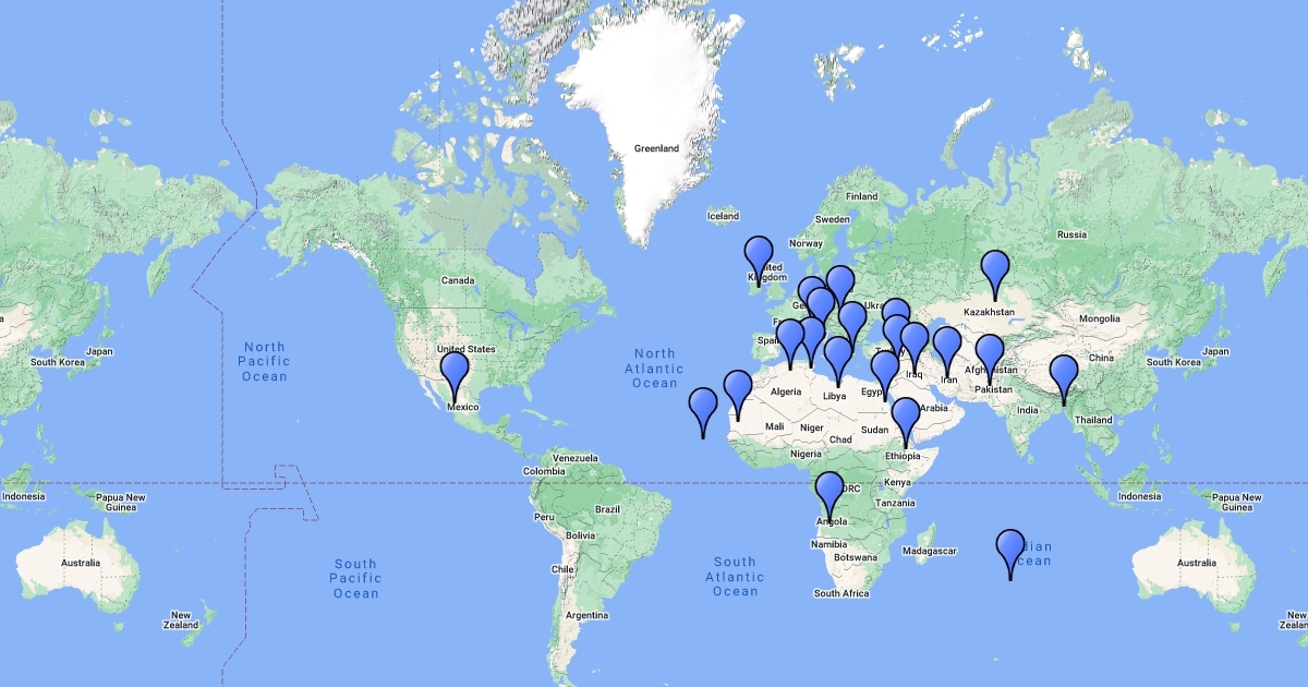 Our plants : Scribble Maps