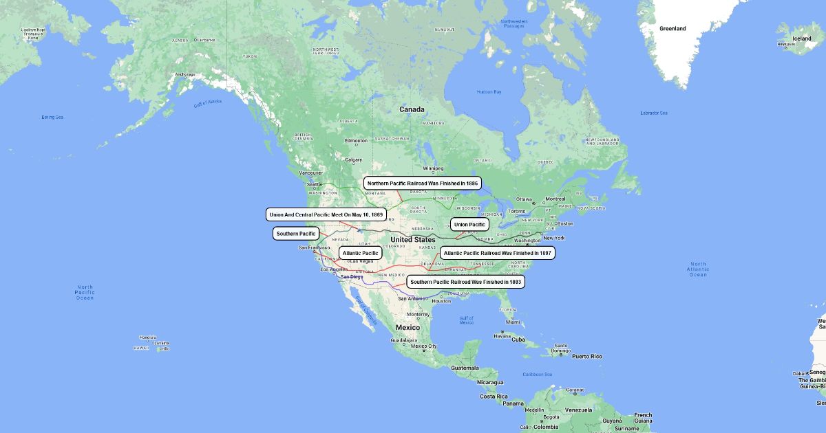 RailRoad MAP : Scribble Maps