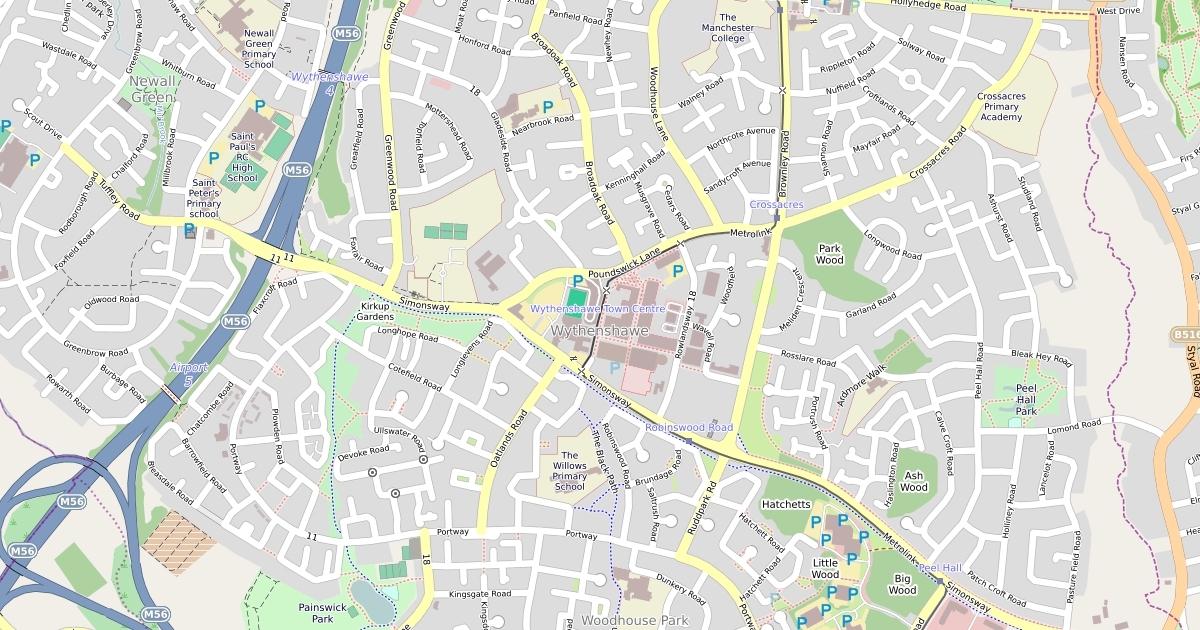 Wythenshawe Waste Warriors Mapping Project : Scribble Maps