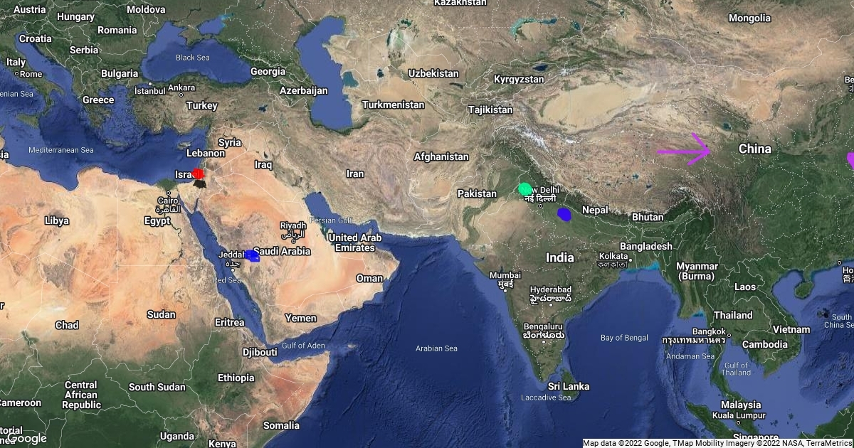 Origins of Eastern and Western Religions : Scribble Maps