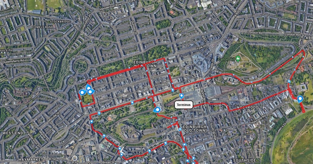 RTB City Route : Scribble Maps