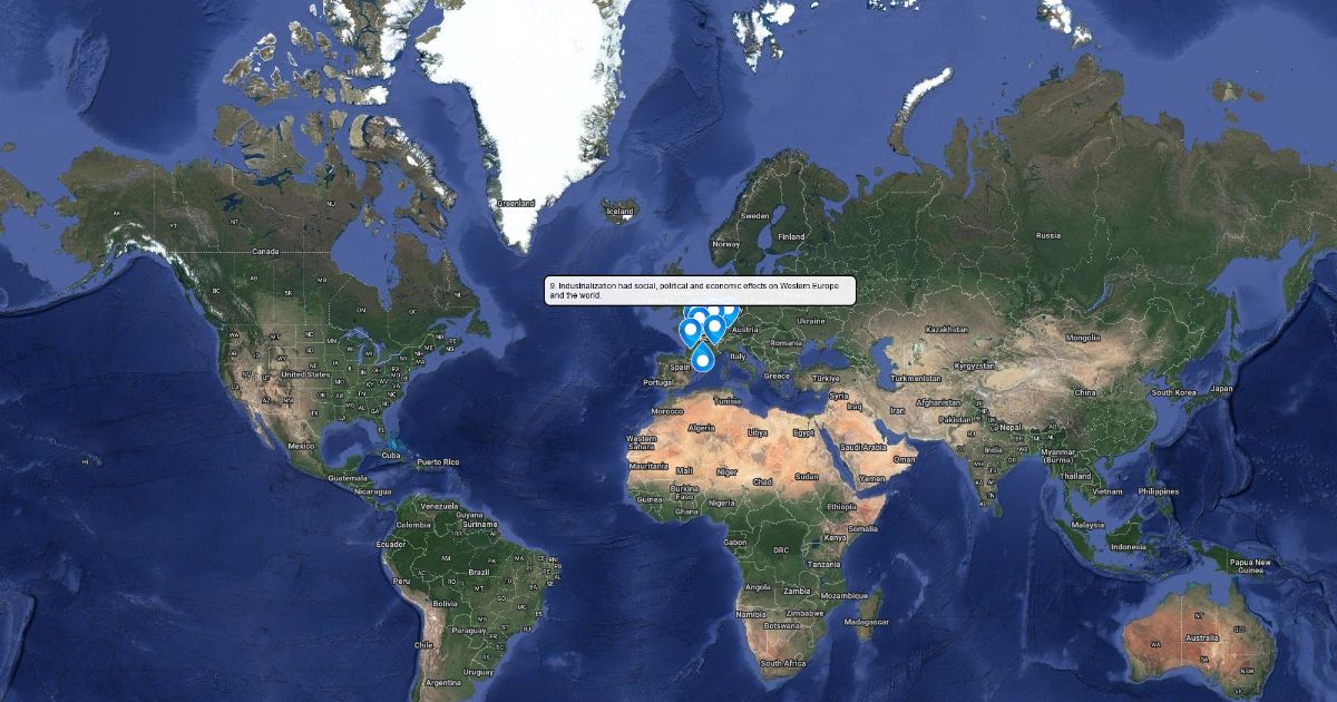 the industrial revolution yo : Scribble Maps