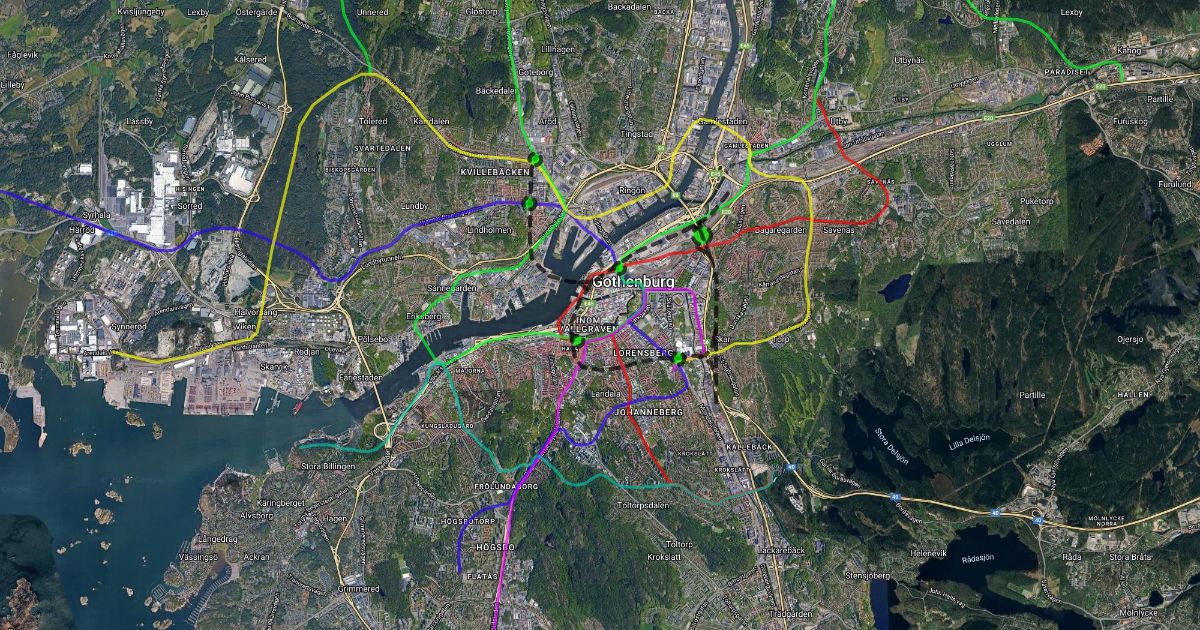 GBG tramtrain : Scribble Maps