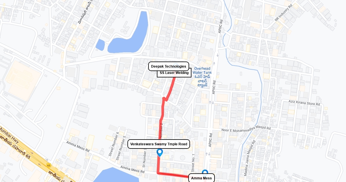 SS Laser welding : Scribble Maps