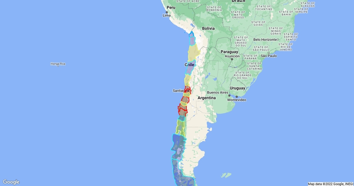 mapa poblacion chile : Scribble Maps