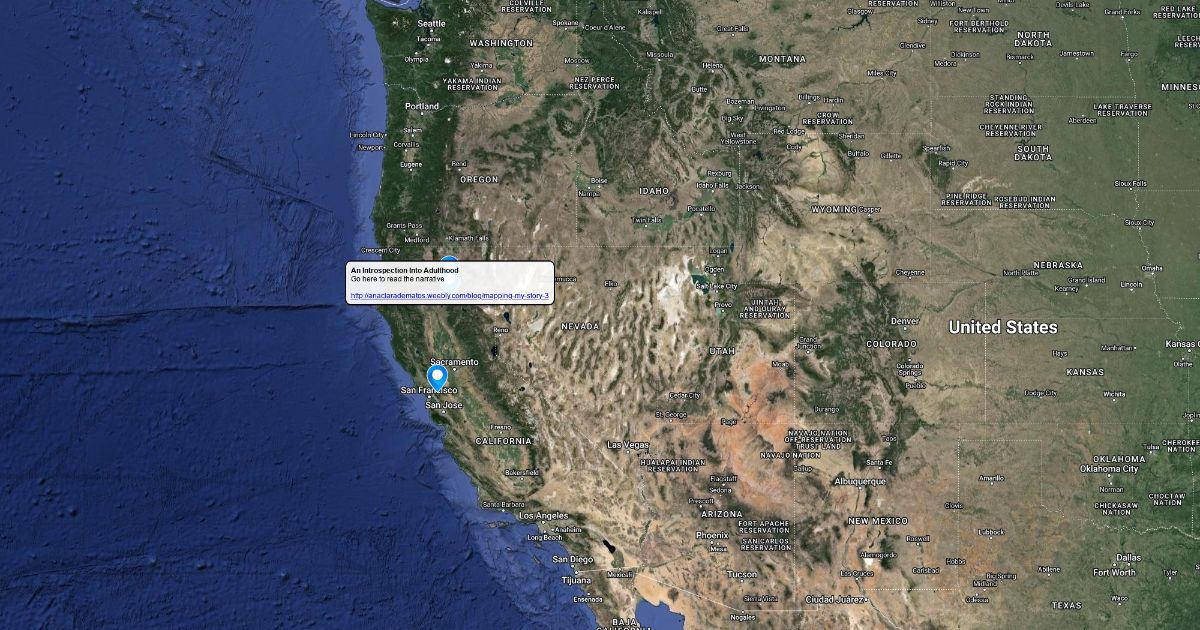 Mapping my Story map : Scribble Maps