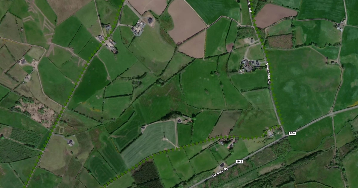 ballintrain walk : Scribble Maps