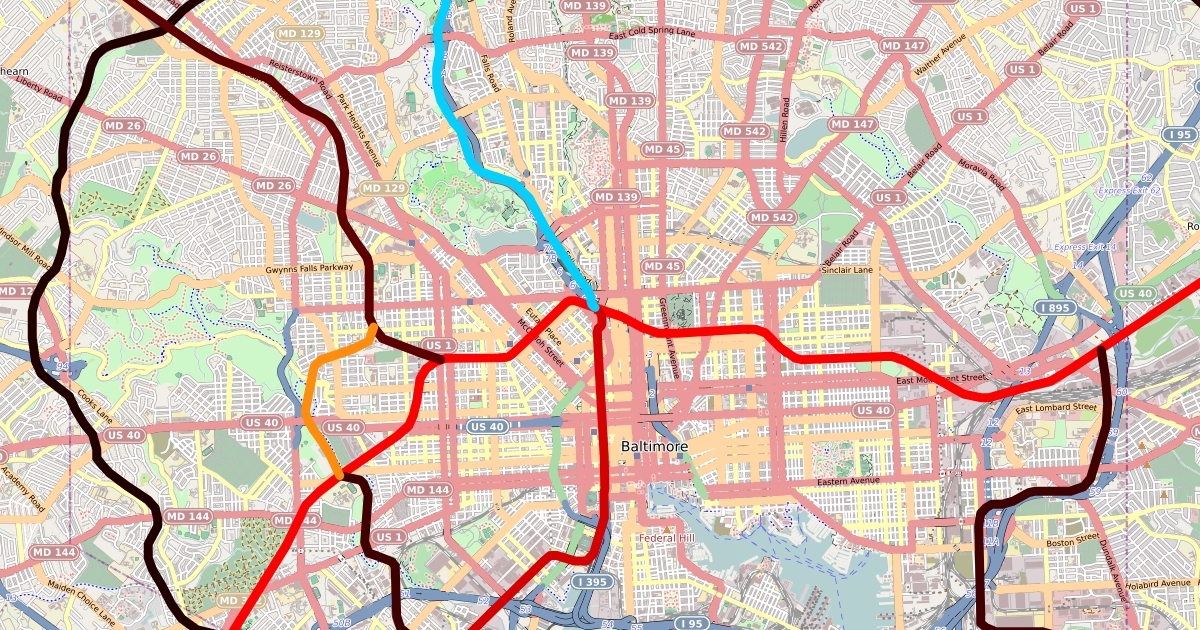Alternate Highways : Scribble Maps