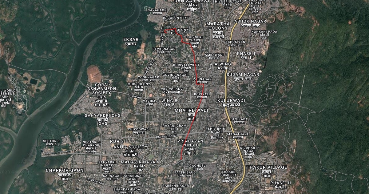 Route No. 206 : Scribble Maps